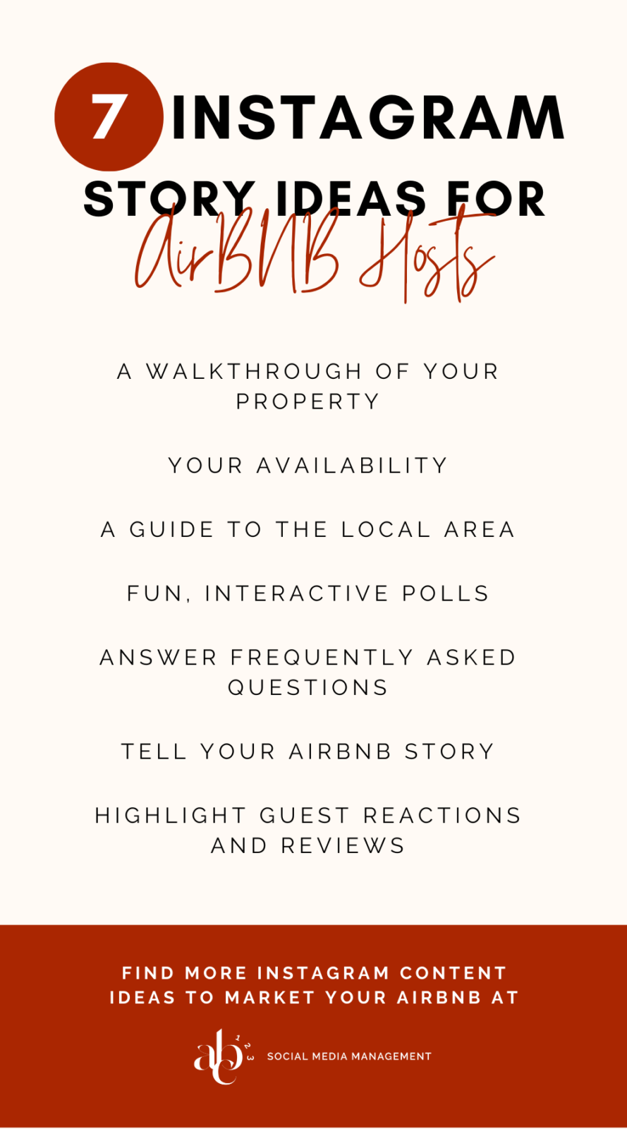 5 Instagram Story Ideas for AirBnb Hosts