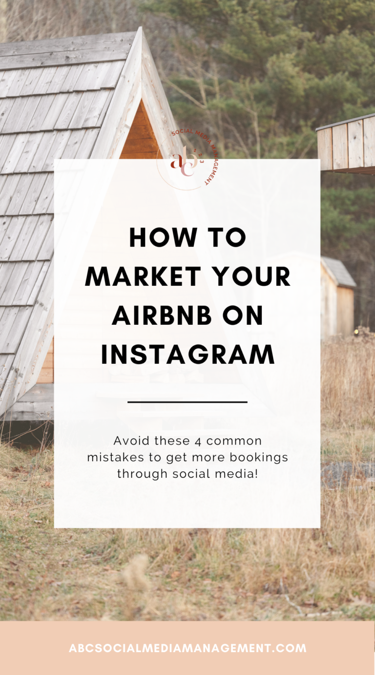 AirBnb Marketing Mistakes: 4 Things to Fix on your Instagram